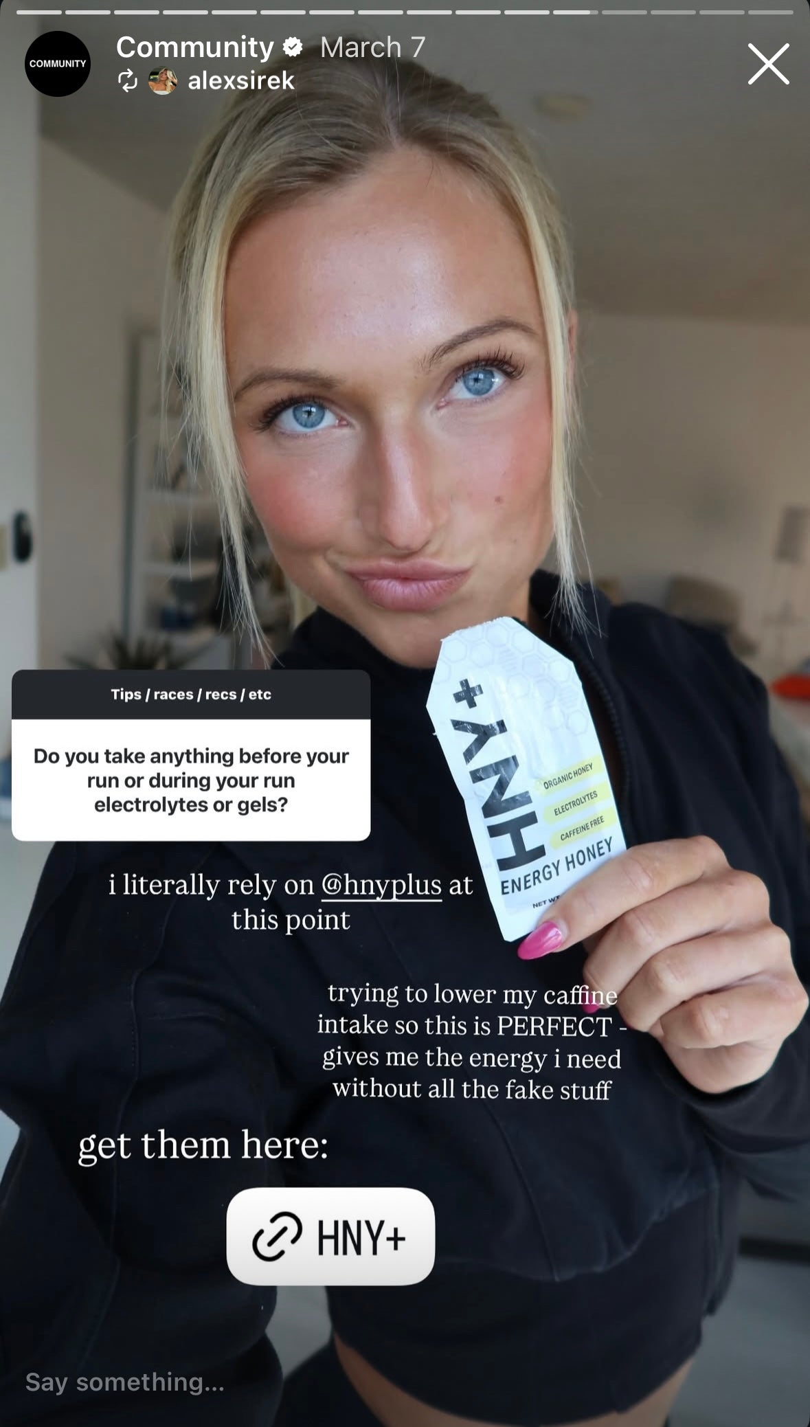 HNY+ Energy Gels